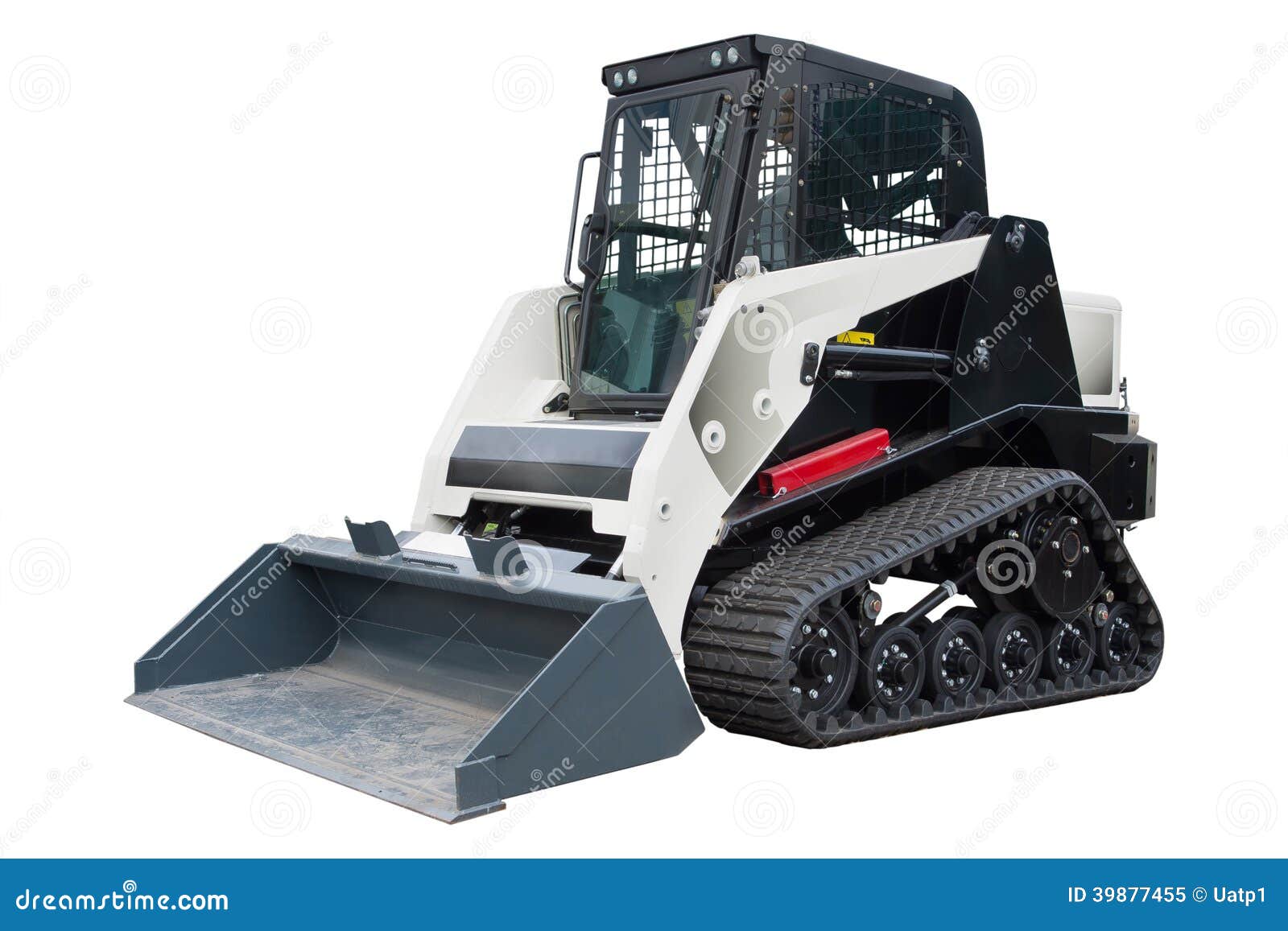 Mini Tractor With Bucket. Repair Work With A Tractor Stock Photography ...