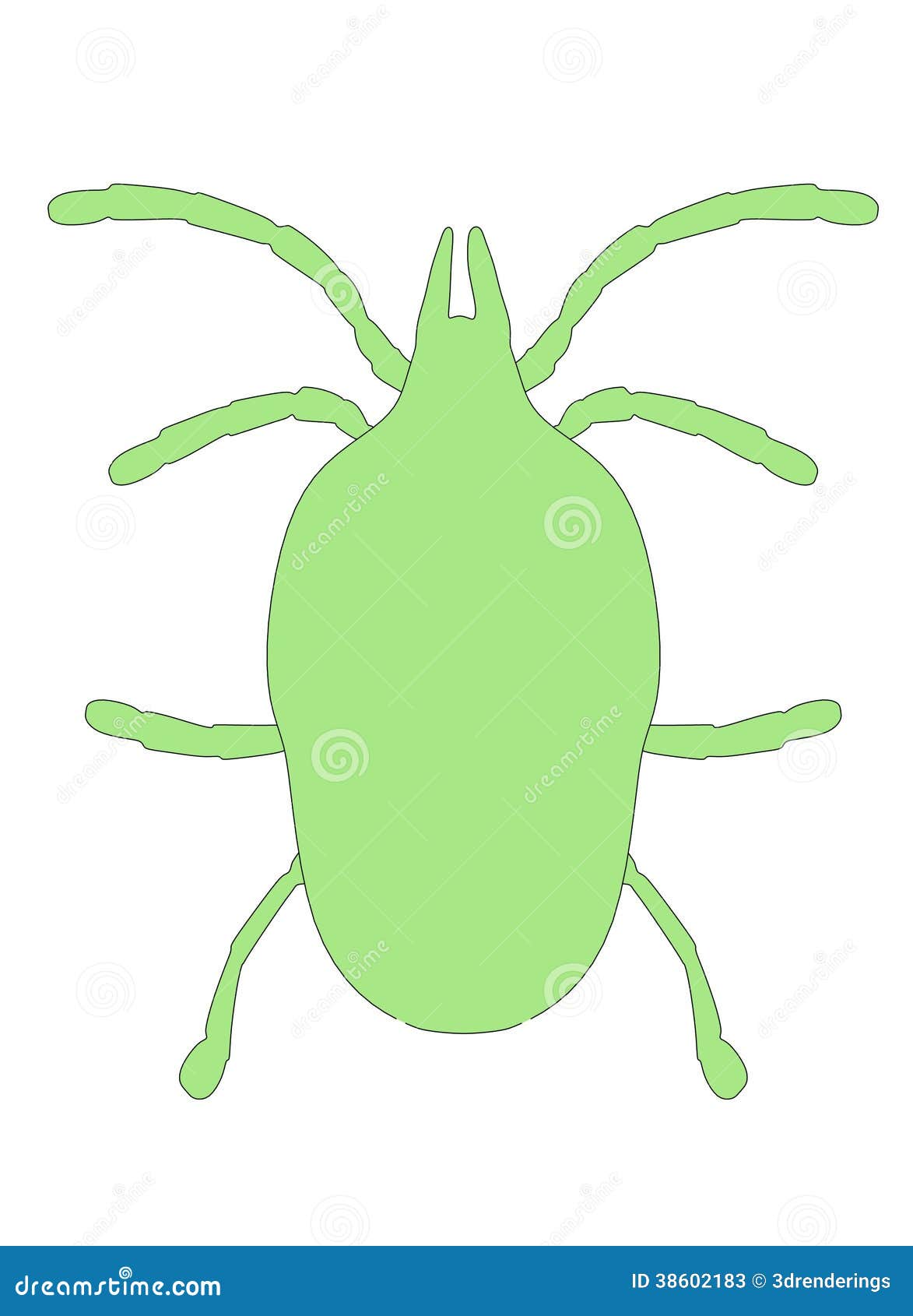 Image of mite animal stock illustration. Illustration of drawing - 38602183