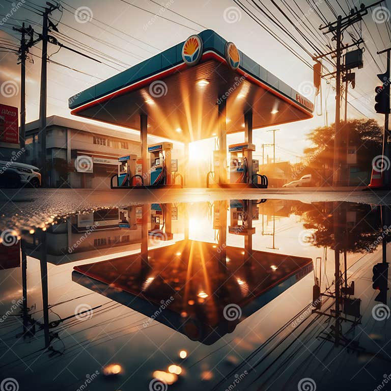 Image of Modern Building Structure Reflection Flawlessly Captured ...