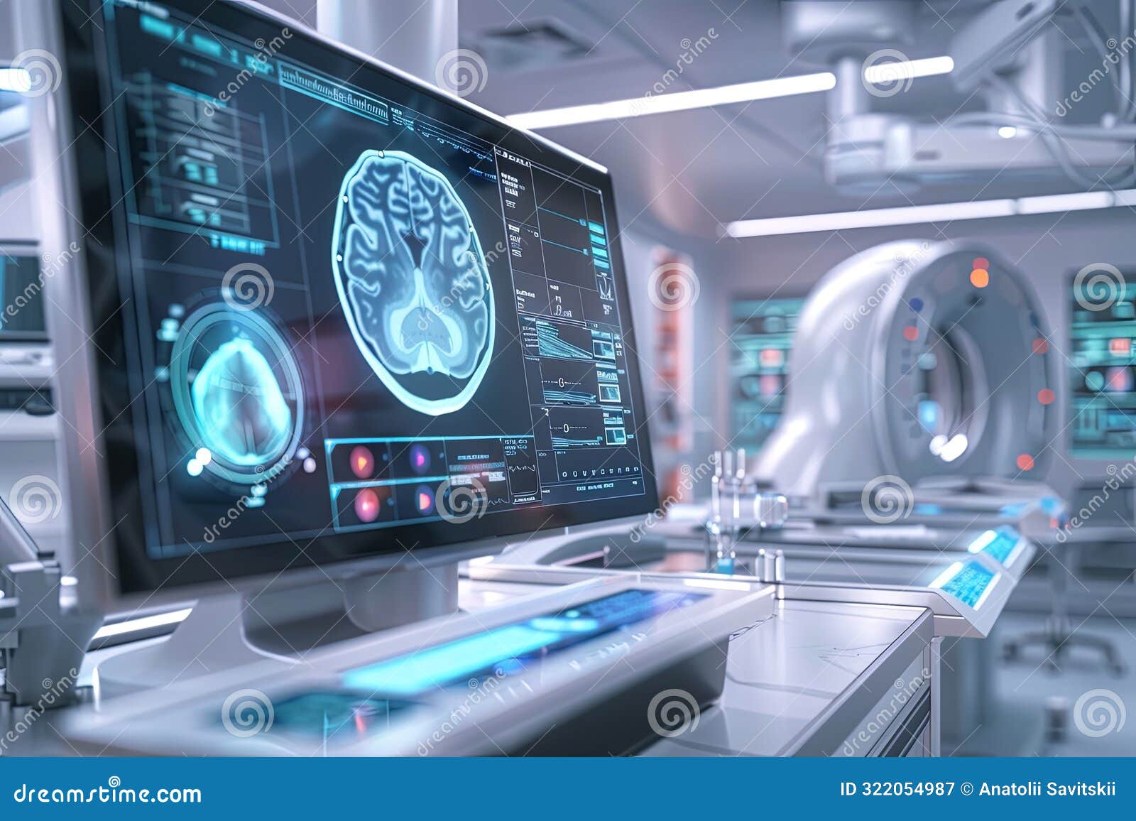 An Image of a Modern Medical Laboratory Featuring Advanced Diagnostic ...