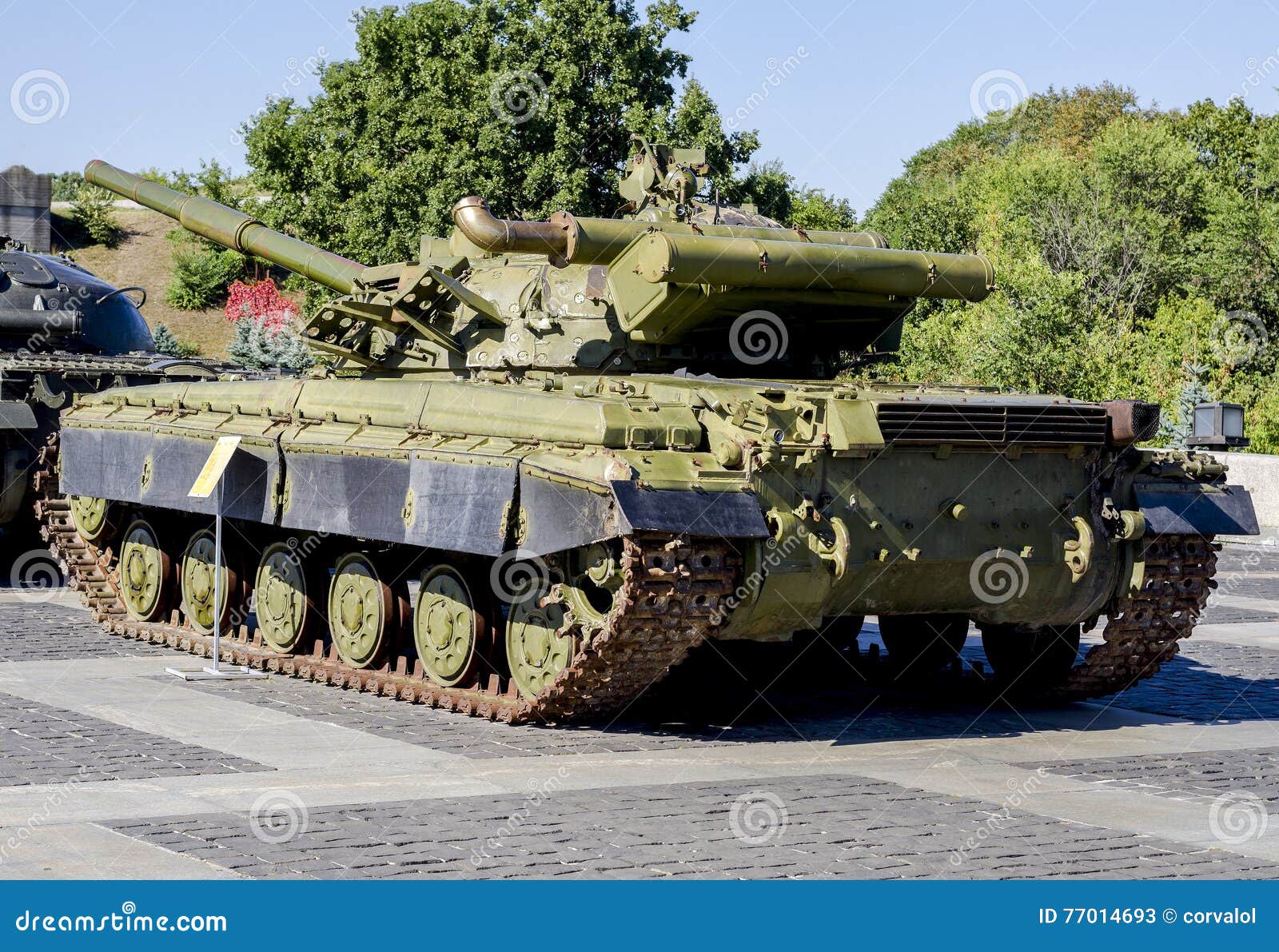 Image of a Modern Military Tank with Cannon. Stock Image - Image of ...