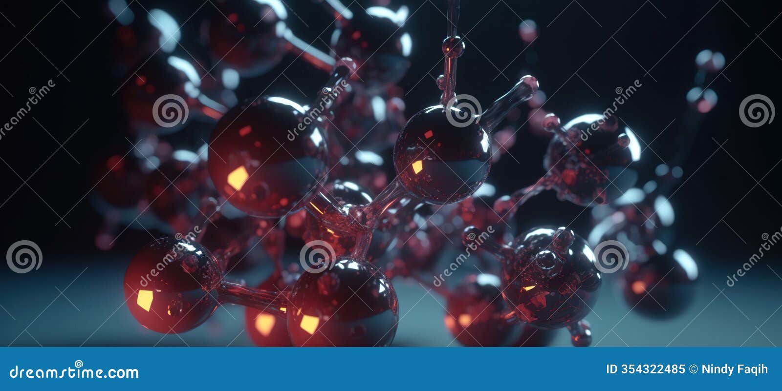 Image of Molecule Cell Dna Texture Background, Blood Stock Illustration ...