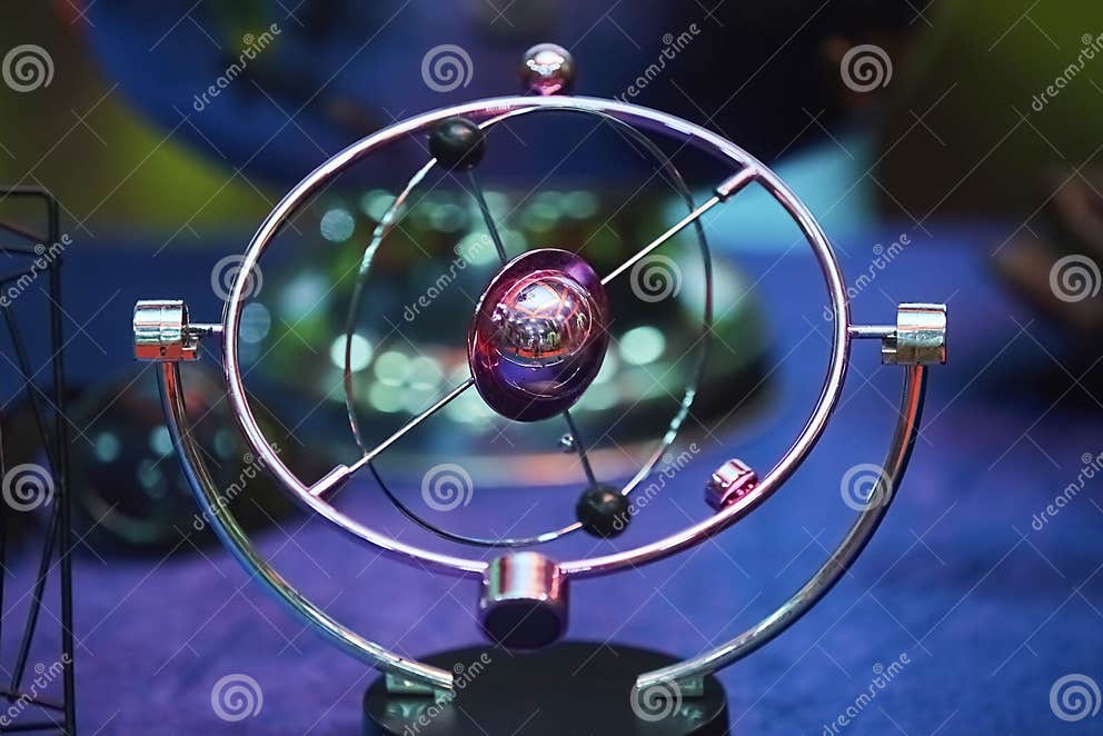 The Image of a Molecule in the Form of a Perpetual Motion Machine on a ...