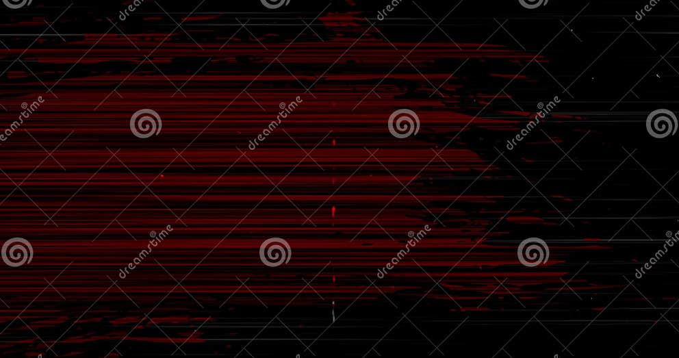 Image of Multiple Black and Red Squiggles and Lines Moving on Seamless ...