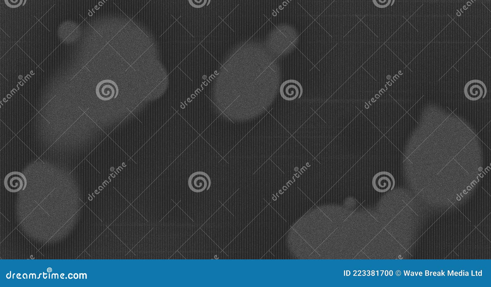 Image of Multiple Grey Splodges and Lines Moving on Seamless Loop Stock ...