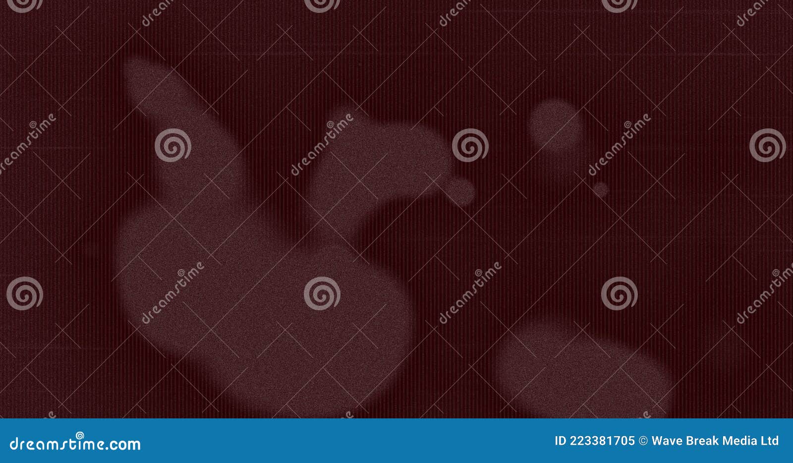 Image of Multiple Red Splodges and Lines Moving on Seamless Loop Stock ...