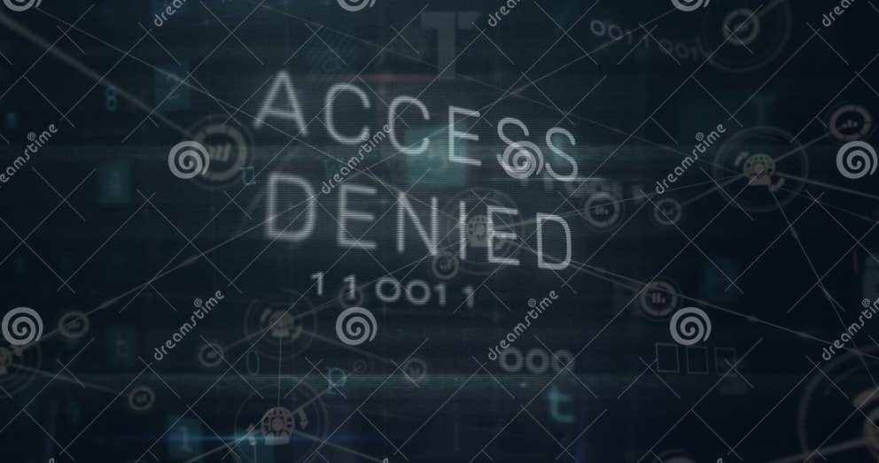 Image of Multiple Texts, Binary Codes, Alphabets, Symbol, Number and Connected Icons Stock Image ...