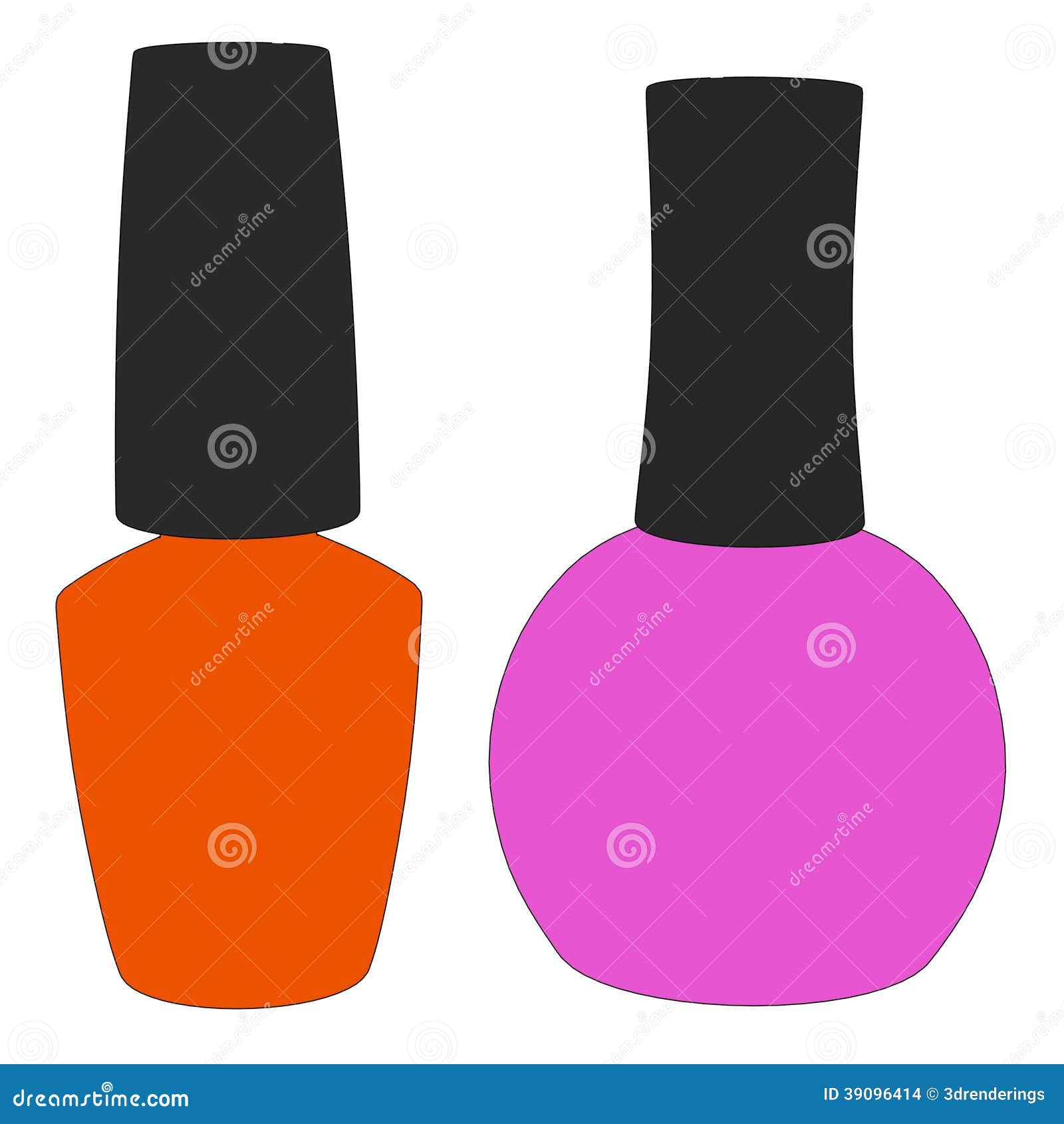 Image of nail polish stock illustration. Illustration of nailpolish ...