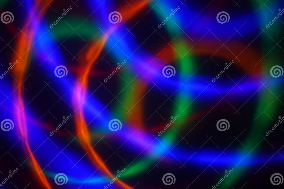 Image of Neon Light Burst. Abstract Image. Stock Image - Image of mess ...