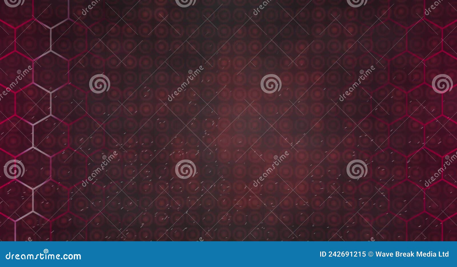 Image of Neon Red Pattern Over Red Pattern Stock Illustration ...