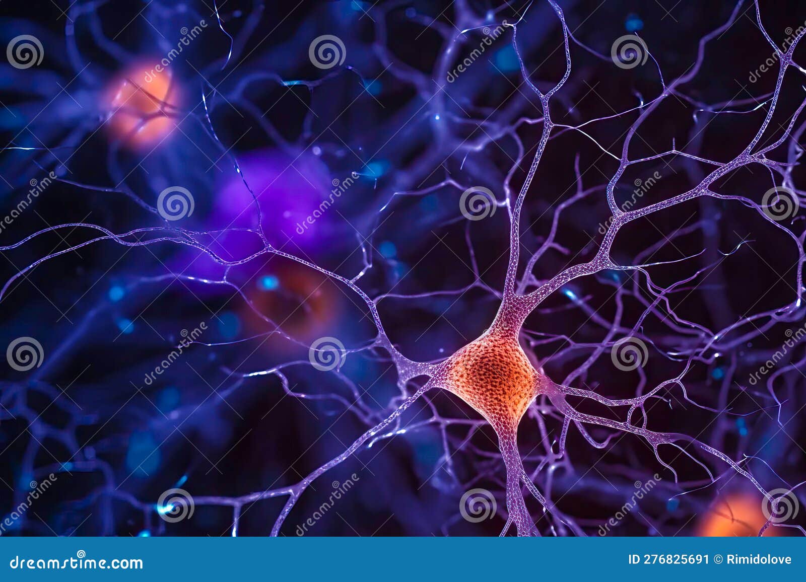 An Image of Neurons Affected by Alzheimer S Disease, a Condition that ...