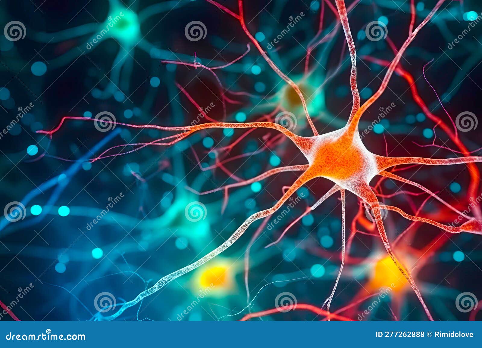 An Image of Neurons Involved in the Regulation of the Sleep-wake Cycle ...