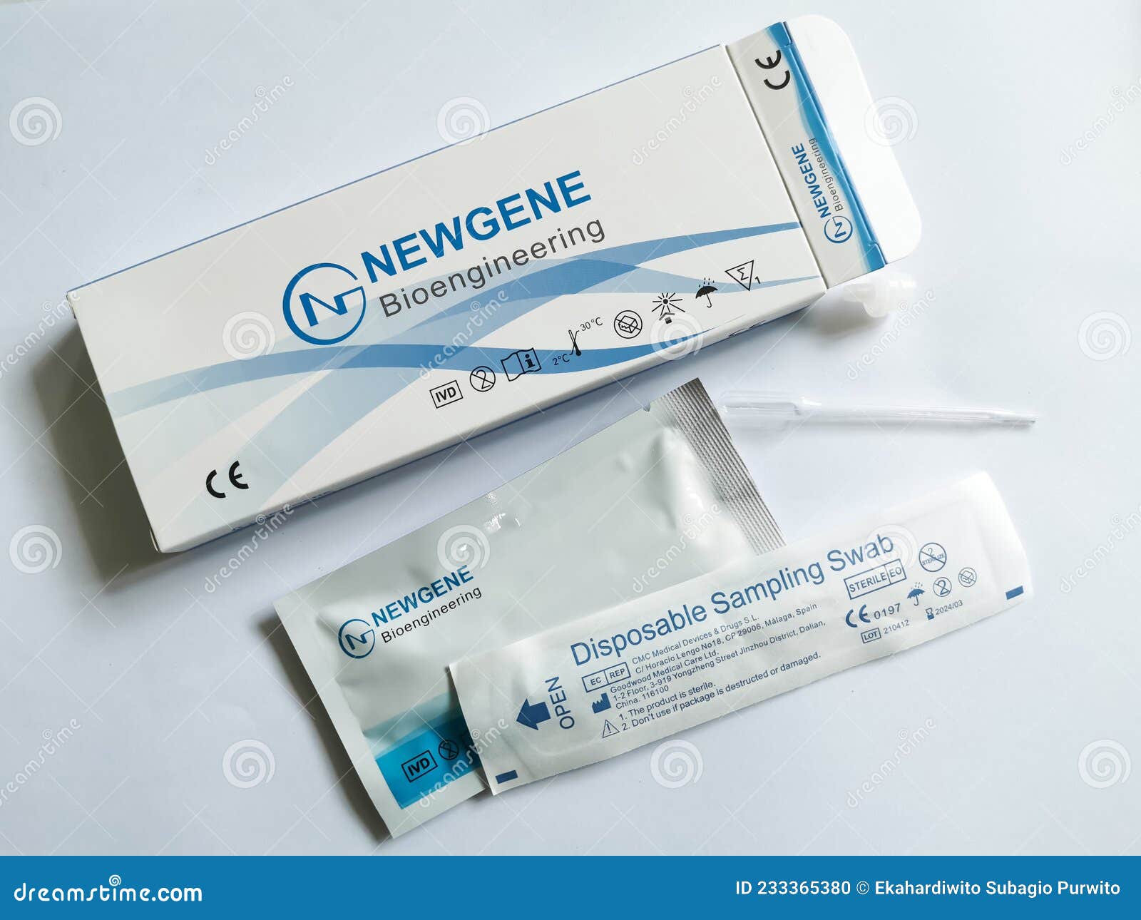 Image of New COVID 19 Actigen Detection Kit. Editorial Image - Image of ...