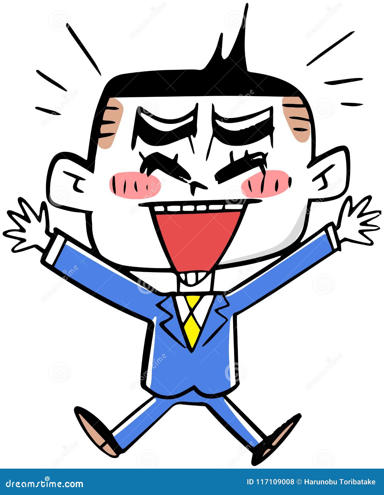 New Employees Who are Delighted Stock Vector - Illustration of employee ...