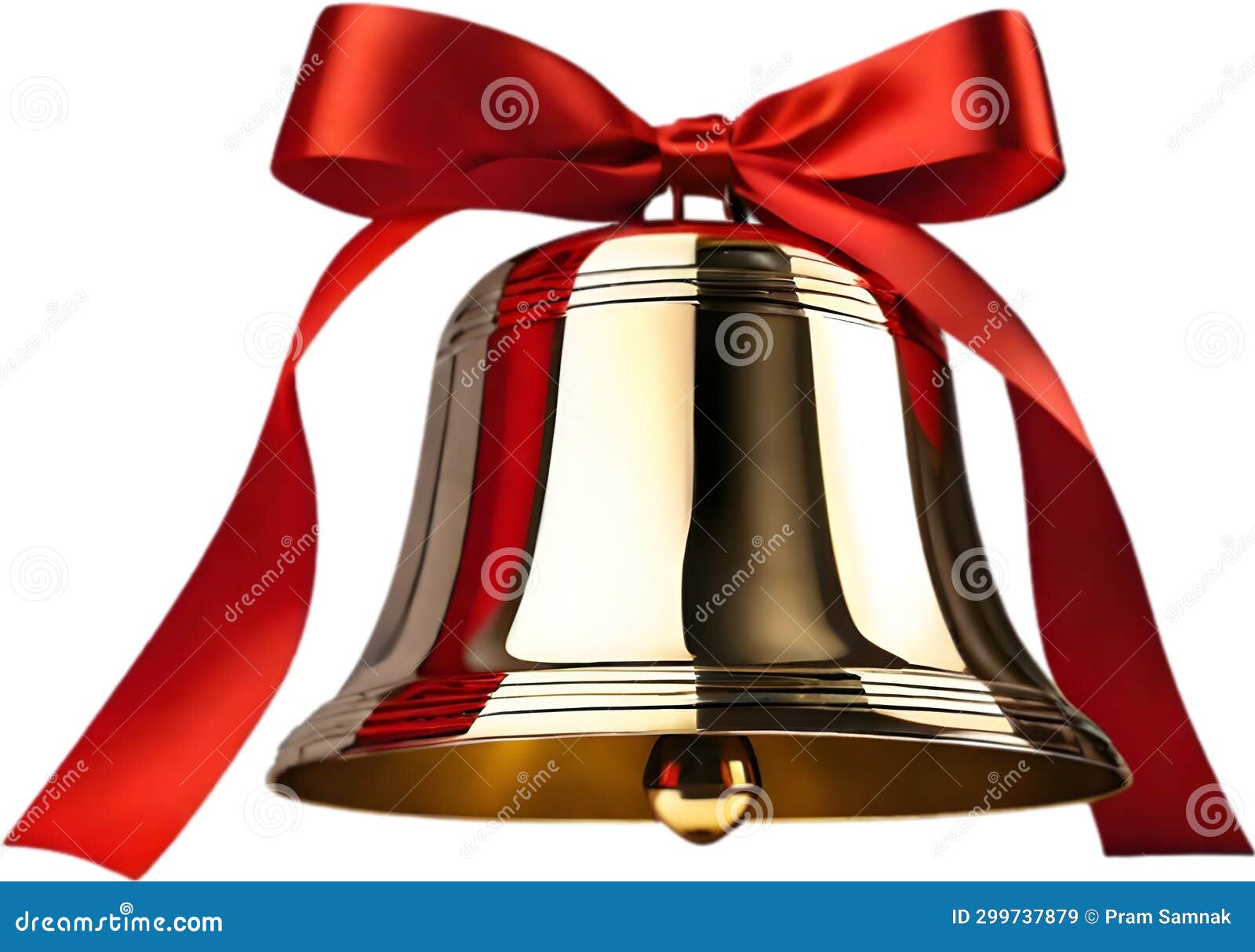 An Image of the New Year Bell. Ai-generated. Stock Illustration ...