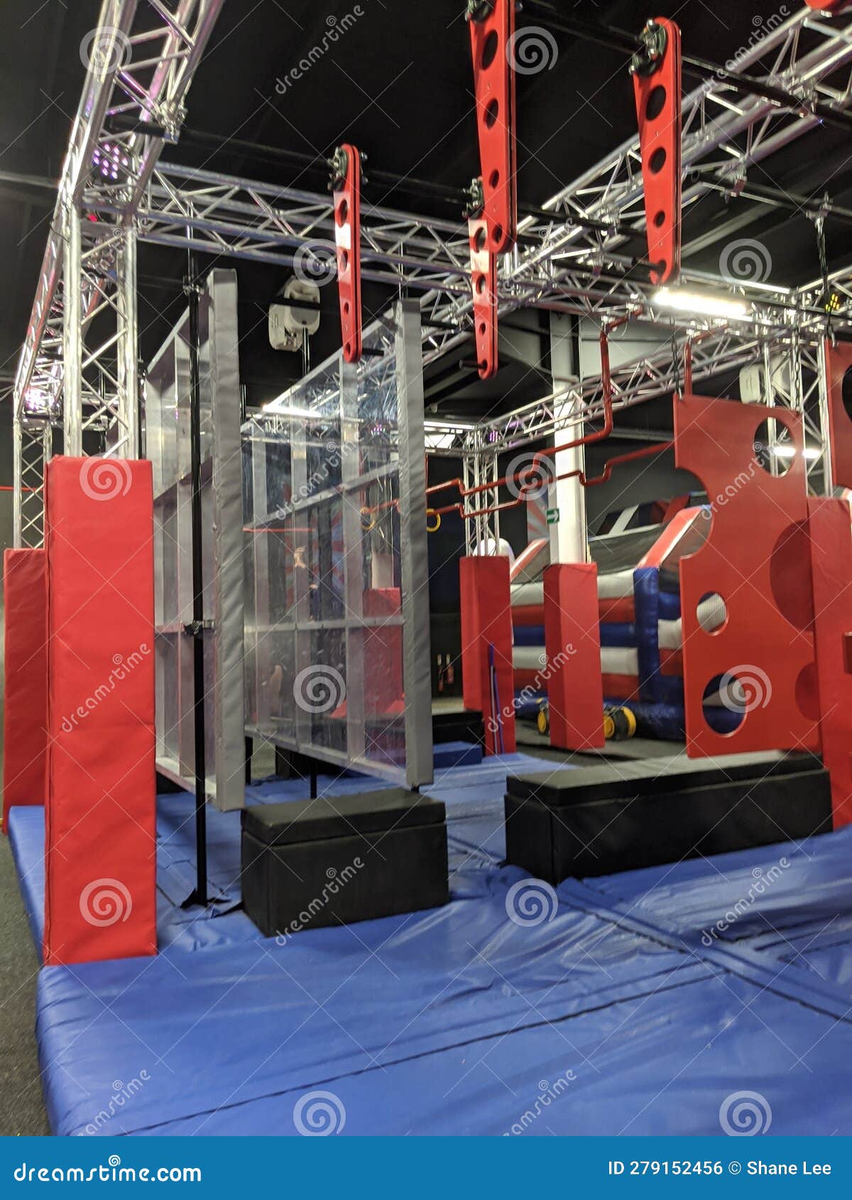 Image of Ninja Warrior Training Facility Stock Photo - Image of stair ...