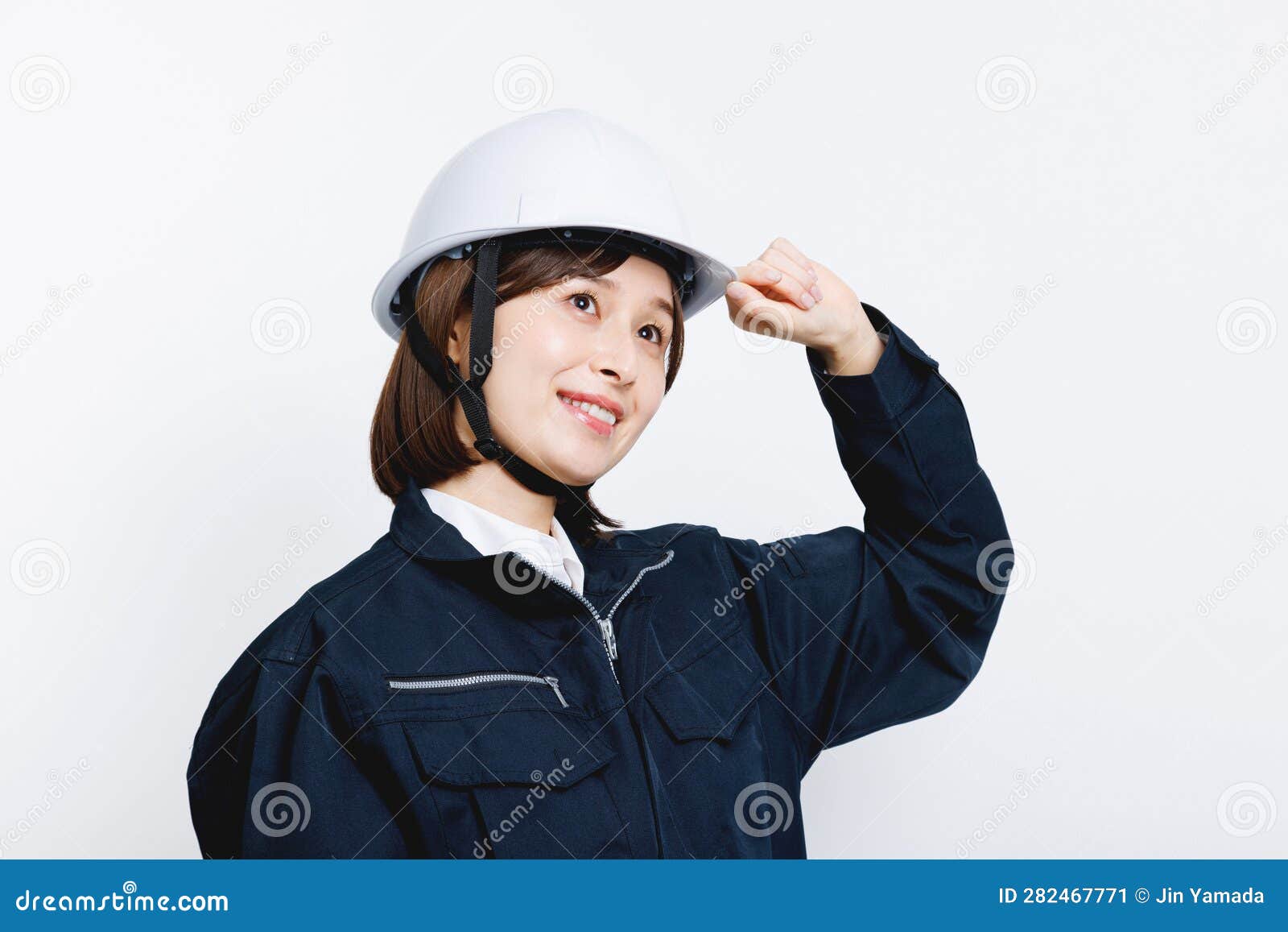 Construction site staff stock image. Image of site, person - 282467771