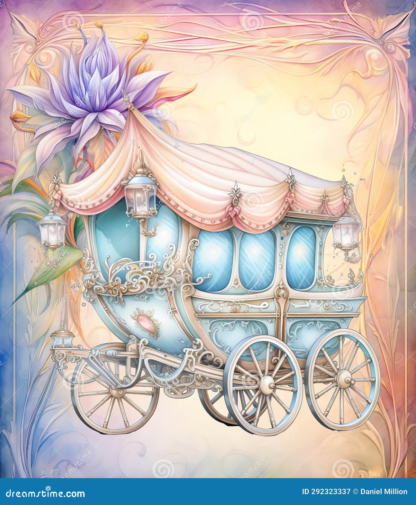 Old Paper Magical Wagon Vintage Junk Journal Digital Paper Royalty-Free ...