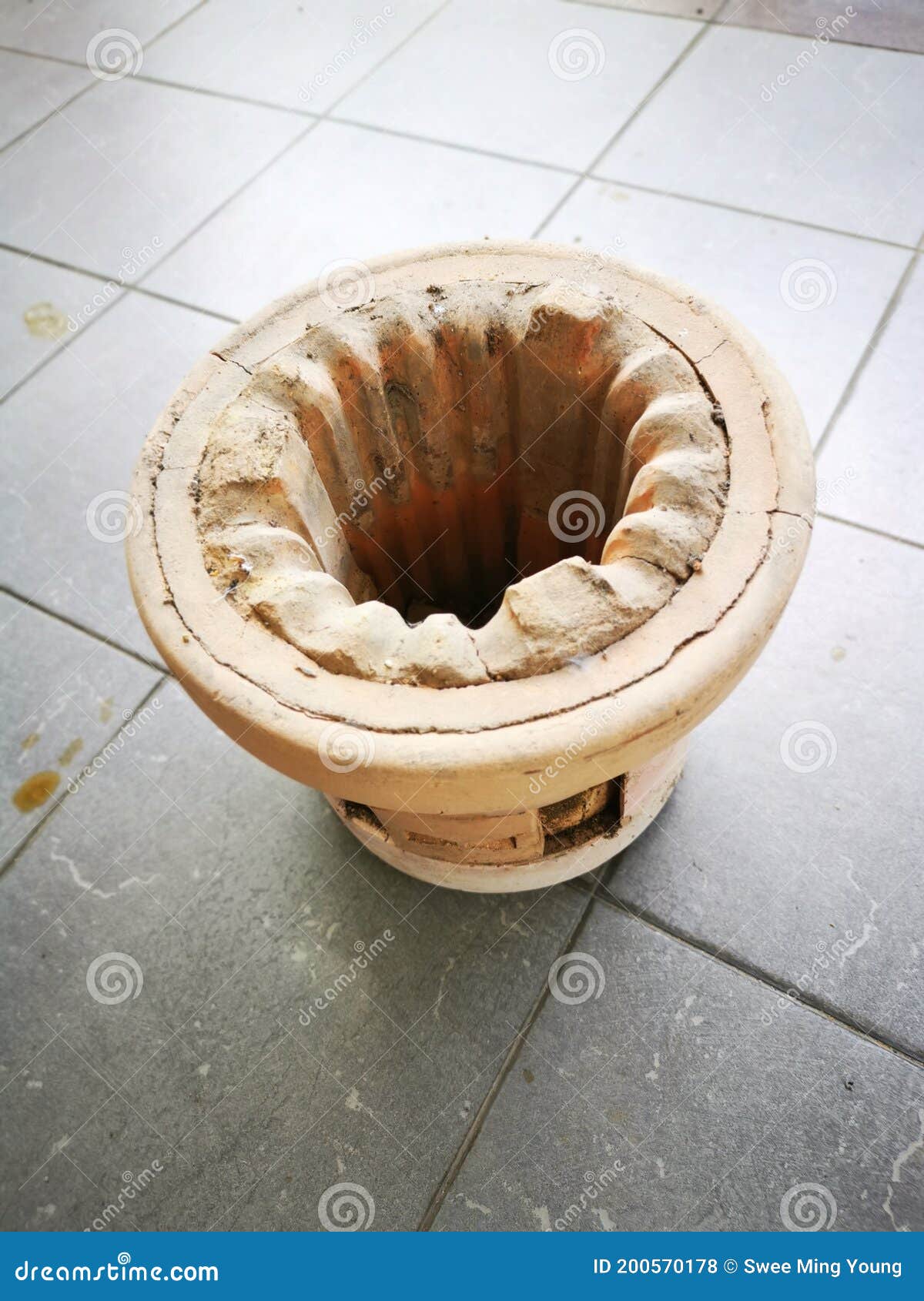 Image of the Old Tao Chinese Clay Burner Stove Stock Photo - Image of ...