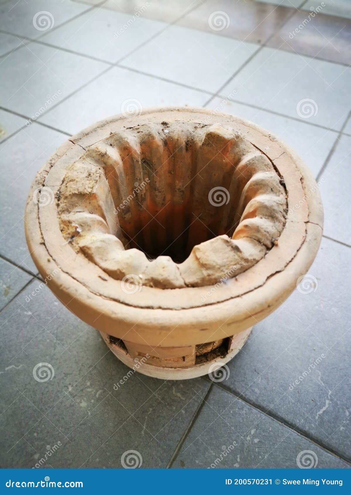 Image of the Old Tao Chinese Clay Burner Stove Stock Image - Image of ...