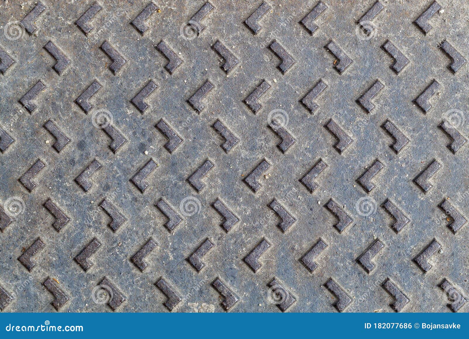Old Weathered Patterned Metal Texture Stock Photo - Image of paint ...