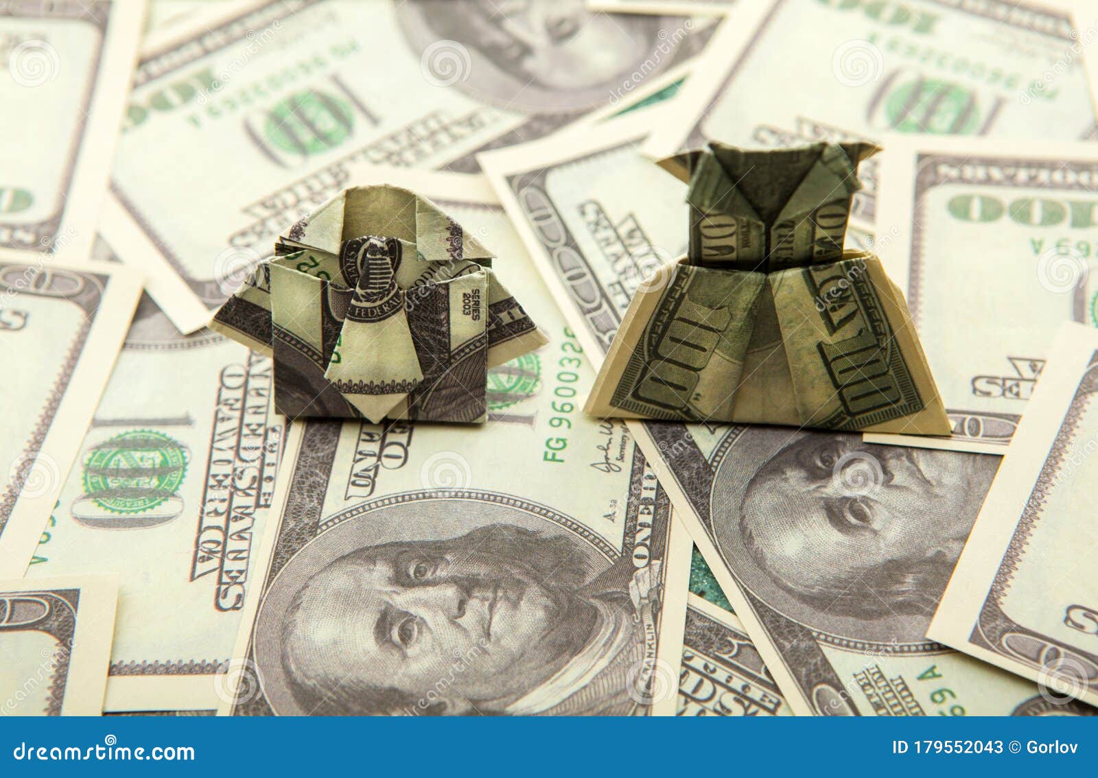 Image of Origami Money Banknote Stock Image - Image of benefits ...