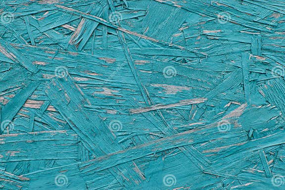 Image of an OSB Board Painted Blue Stock Image - Image of background ...