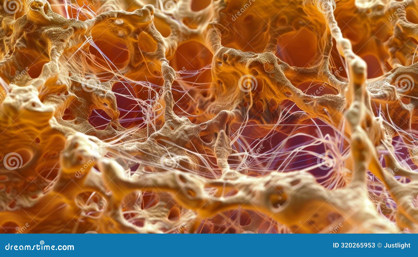 Collagen Fibers Stock Image | CartoonDealer.com #230929057