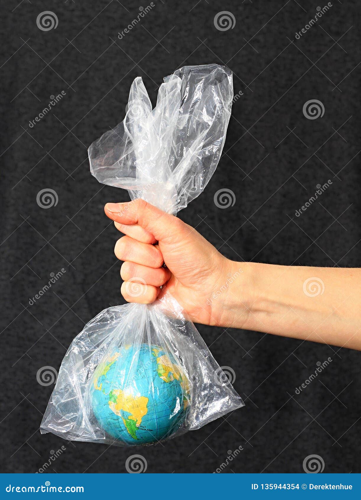 Our Blue Planet Trapped in Plastic Waste Stock Photo Stock Photo ...
