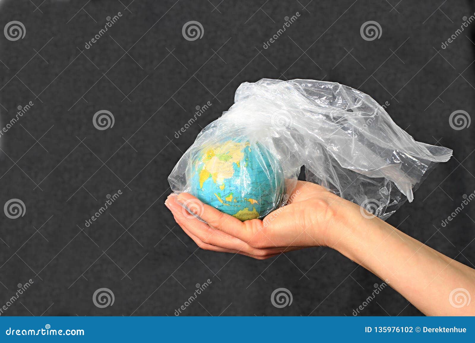 Our Blue Planet Trapped in Plastic Waste Stock Photo Stock Photo ...