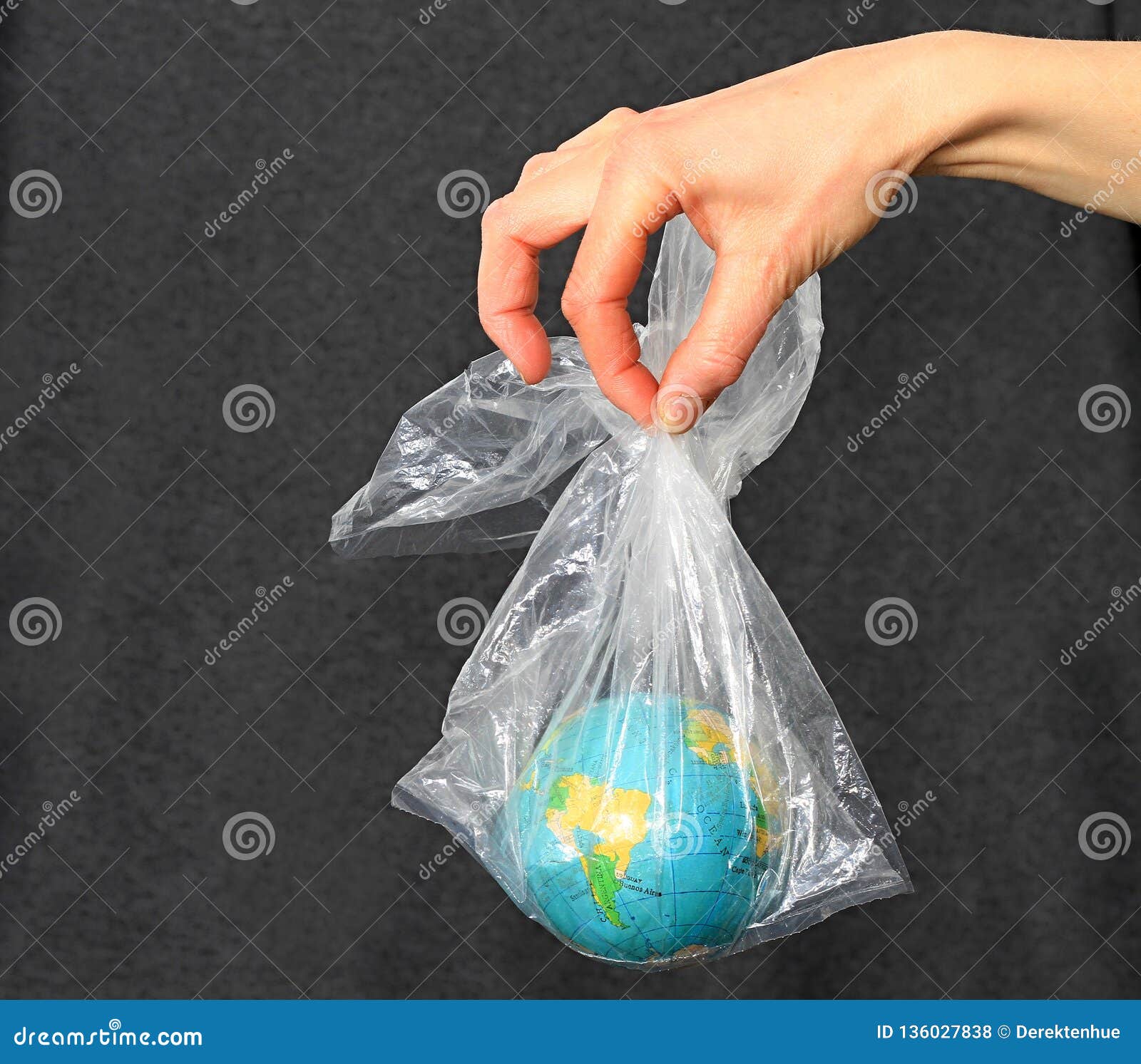 Our Blue Planet Trapped in Plastic Waste Stock Photo Stock Photo ...