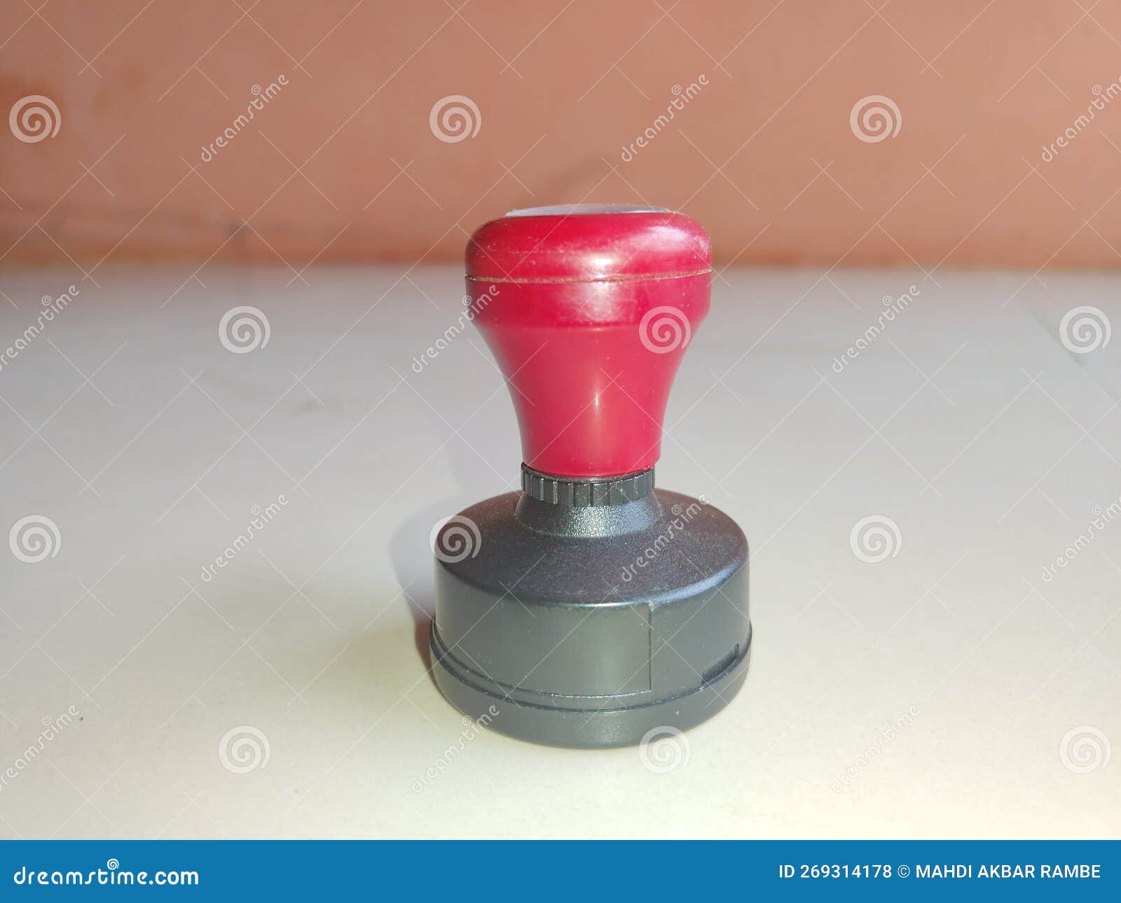Image of Oval Color Stamp Handle. Stock Photo - Image of handle, stamp ...