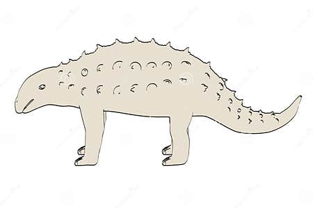 Image of Panoplosaurus Dino Stock Illustration - Illustration of ...