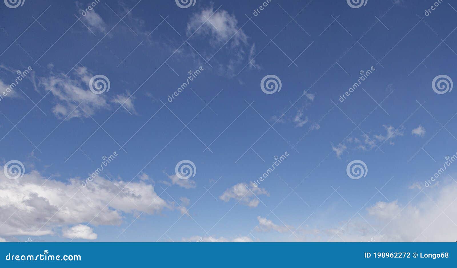 Image of a Partly Cloudy and Partly Clear Sky during the Day Stock ...