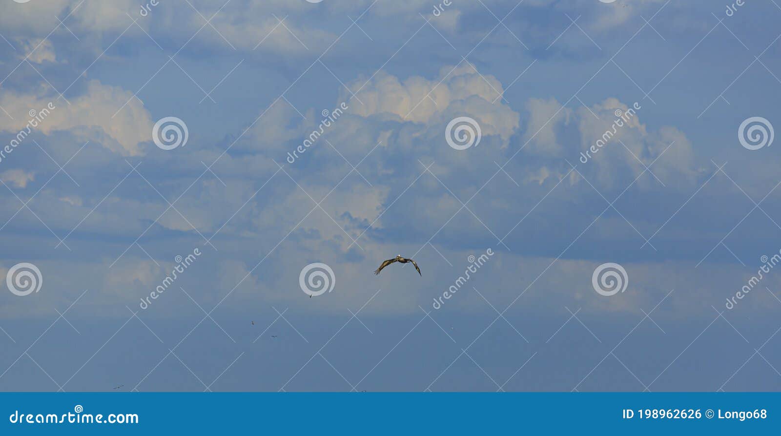 Image of a Partly Cloudy and Partly Clear Sky during the Day Stock ...