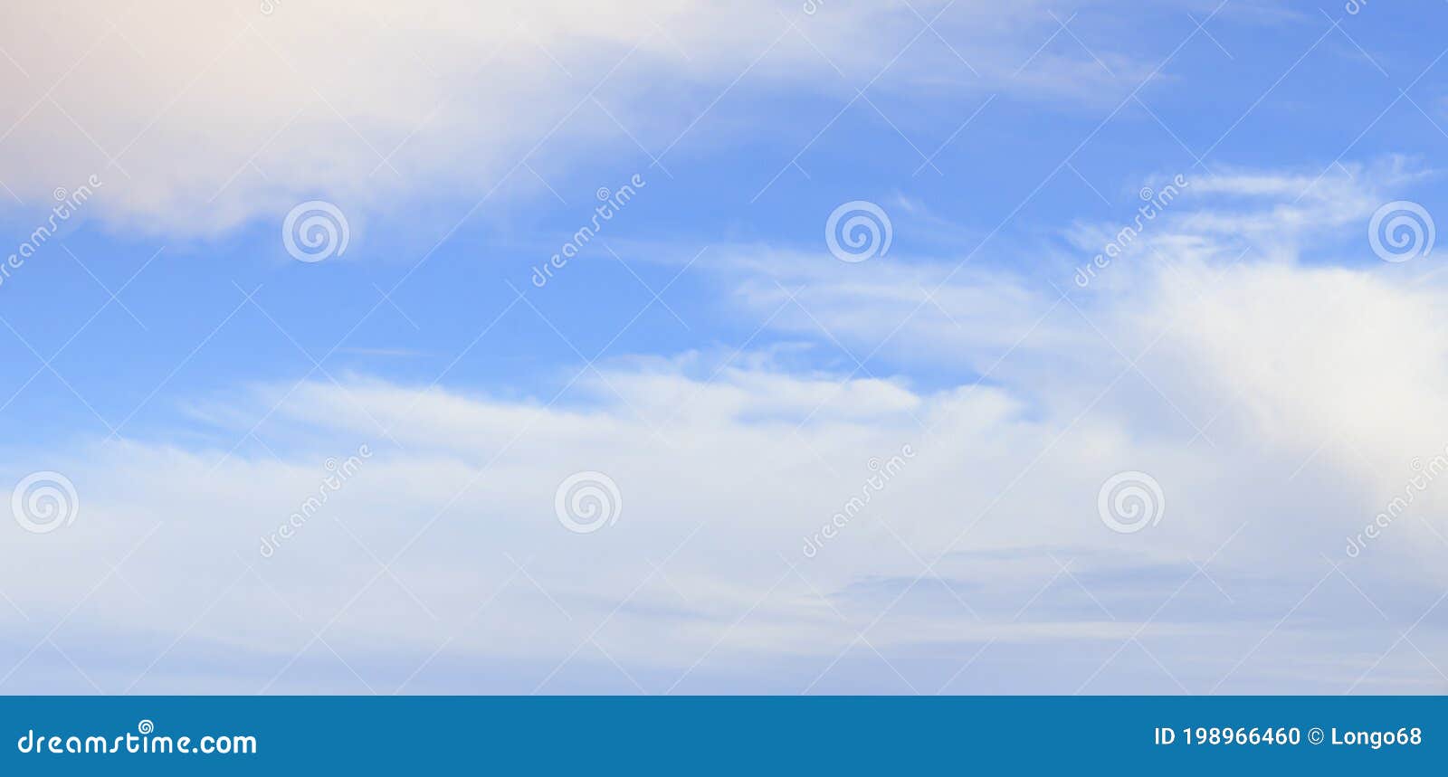 Image of a Partly Cloudy and Partly Clear Sky during the Day Stock ...
