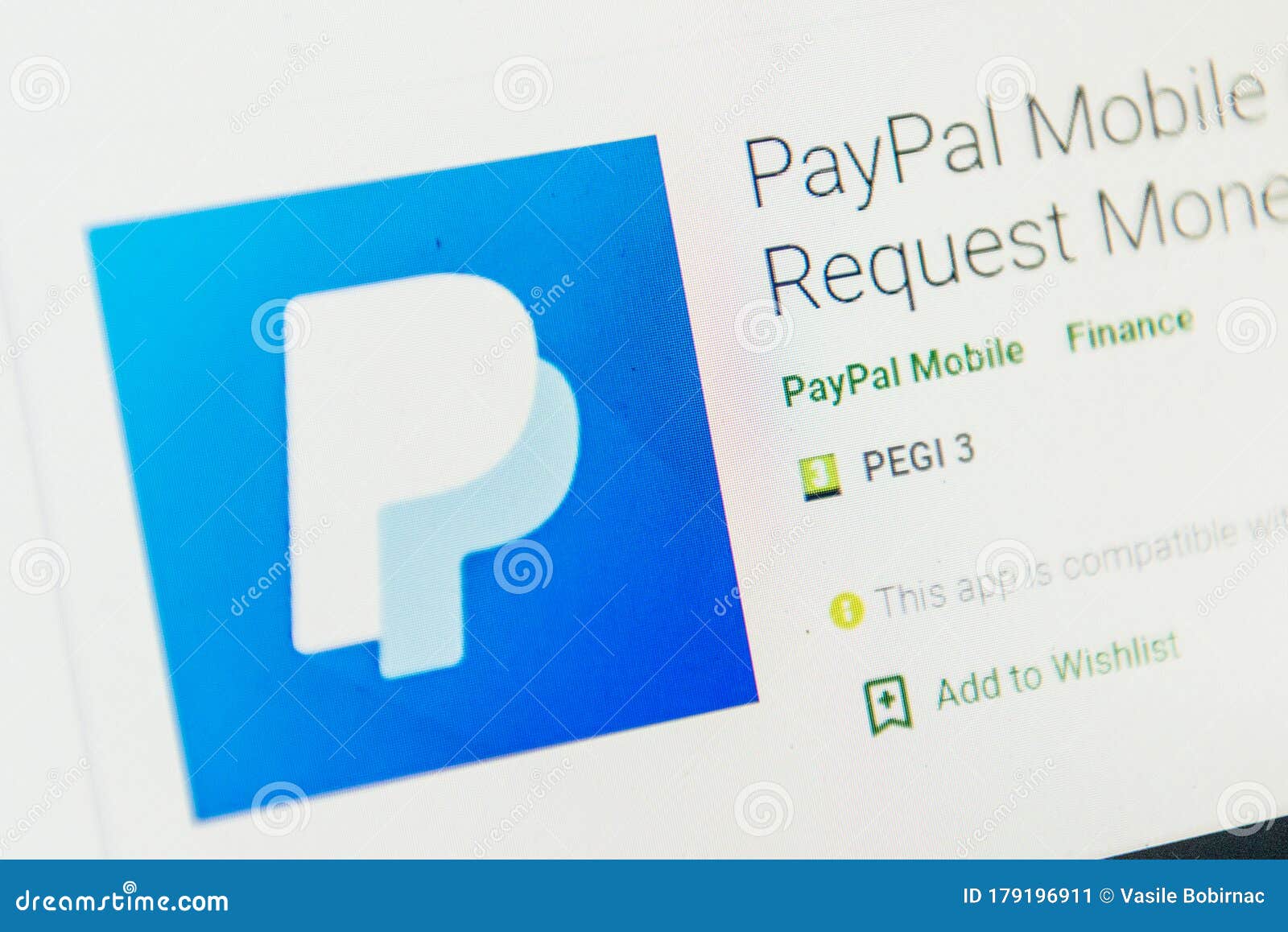 PayPal App Icon. Selective Focus. Editorial Photo - Image of internet ...