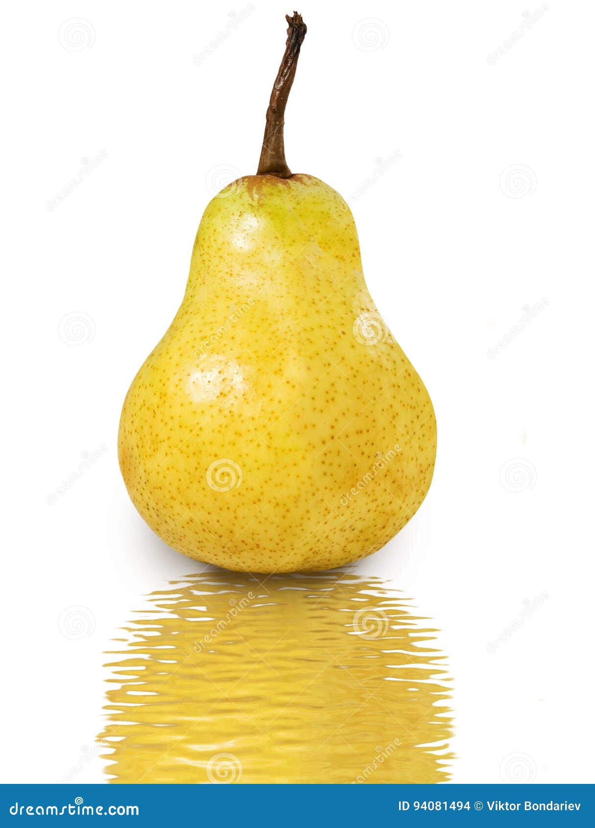 Image of Pears on a White Background Stock Photo - Image of healthy ...