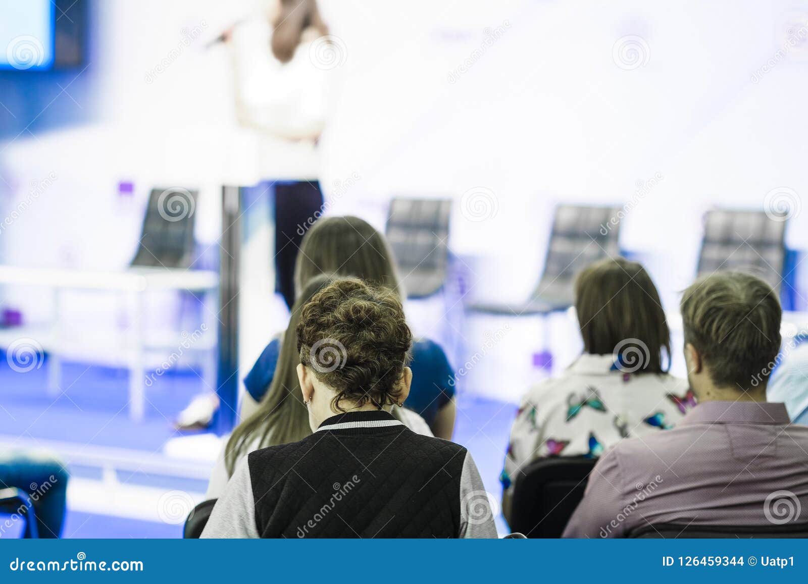People on a conference editorial stock image. Image of computer - 126459344