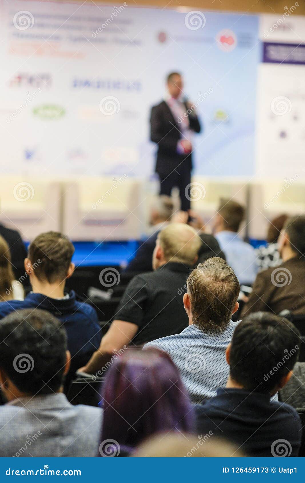People on a conference editorial stock photo. Image of audience - 126459173