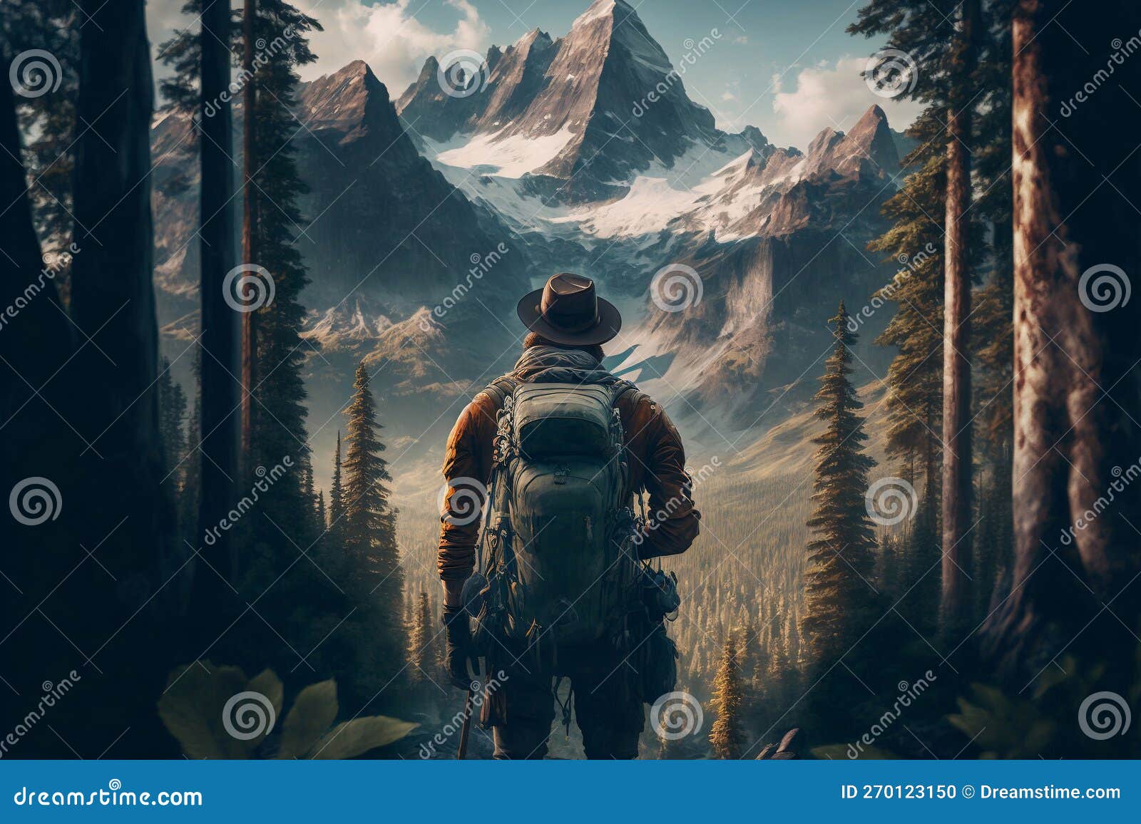 Finding Peace in Solitude: Exploring the Forest Alone, Generative Ai ...