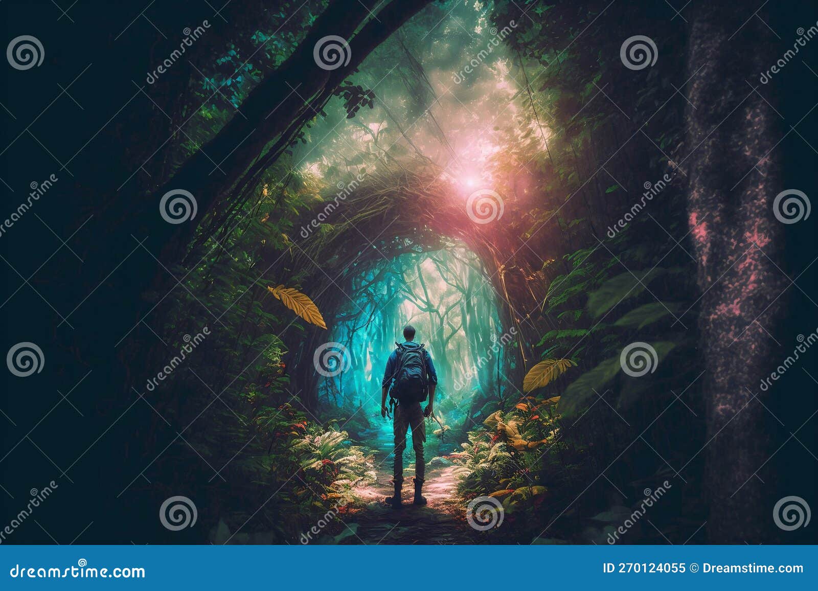 Finding Peace in Solitude: Exploring the Forest Alone, Generative Ai ...