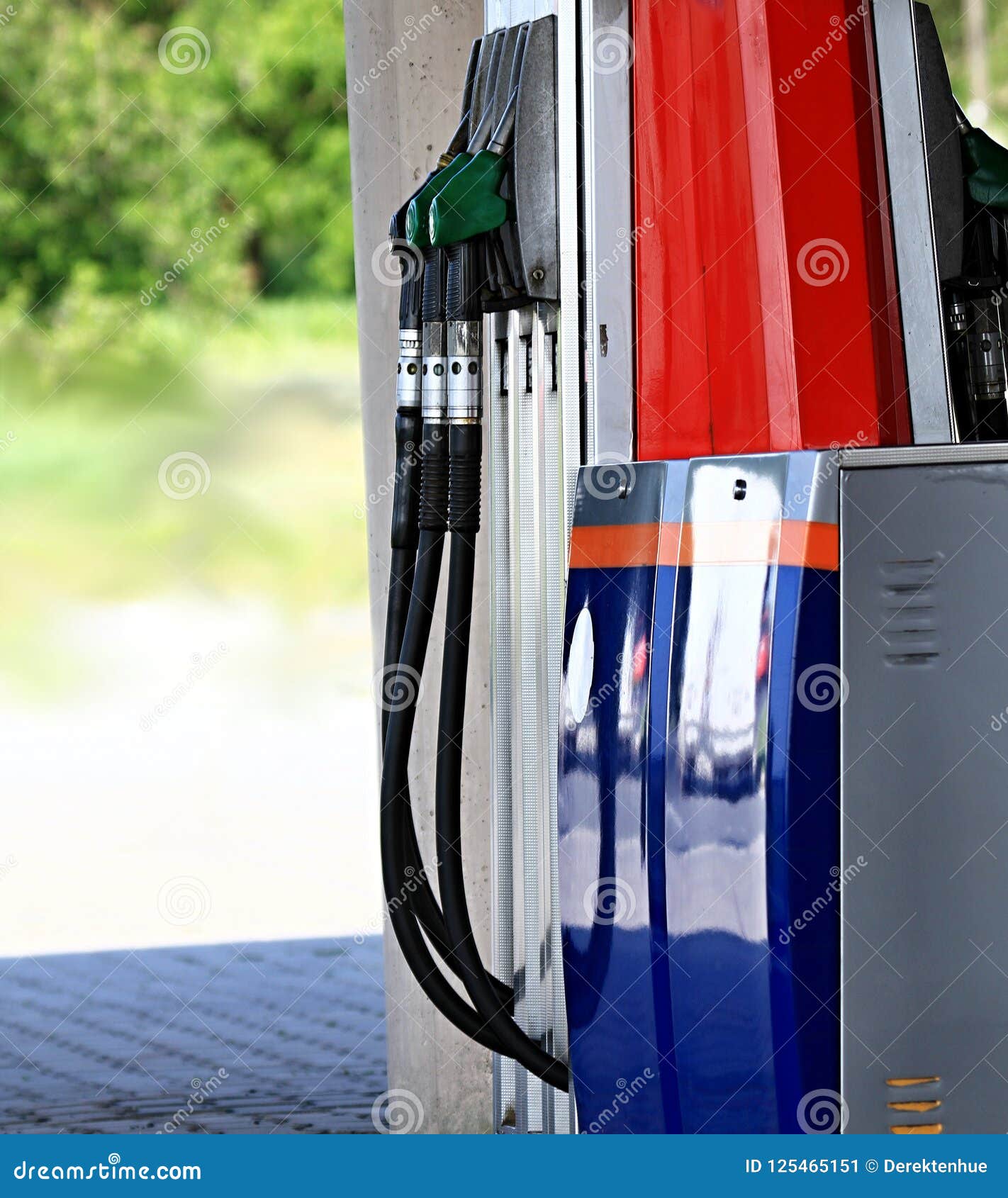 Petrol pump with unleaded stock image. Image of pump - 125465151