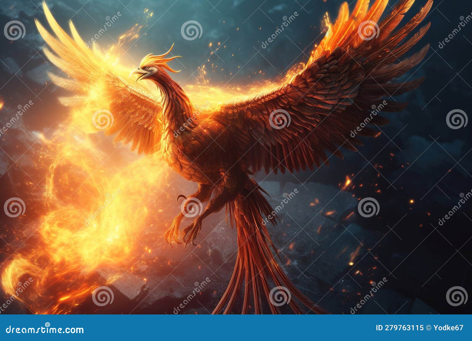 Mythical Fire Creatures