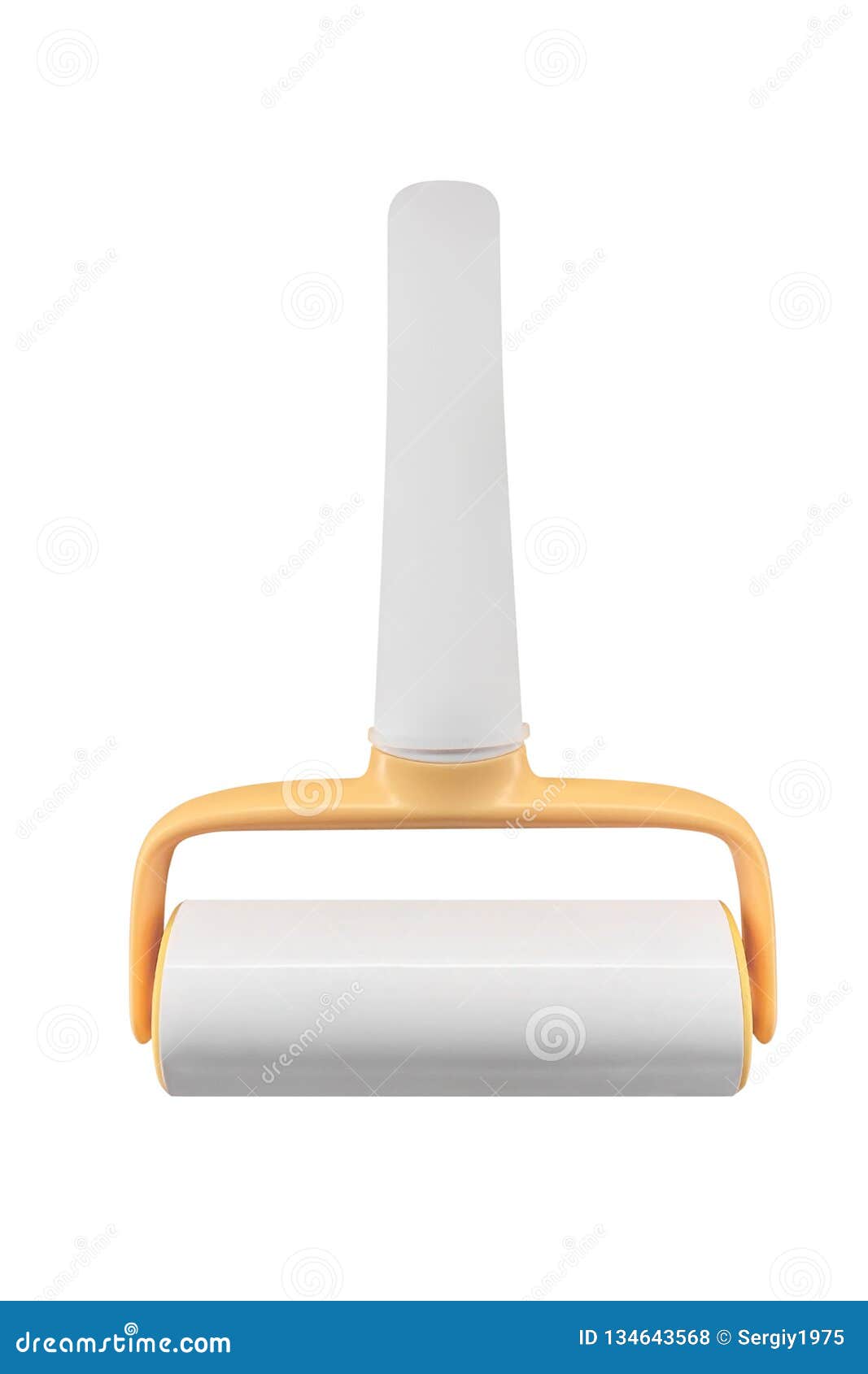 Plastic Kitchen Roller Isolated on White Background Stock Photo - Image ...