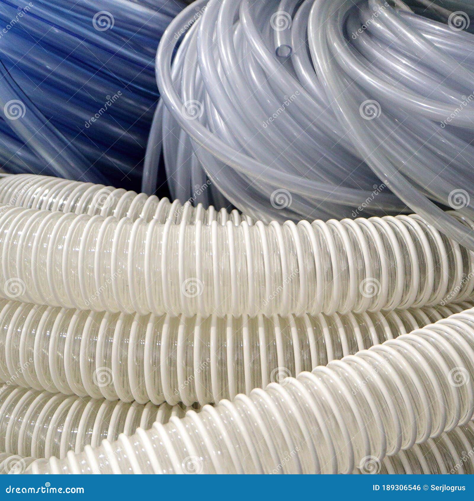 Image of plastic tubes stock photo. Image of color, collection - 189306546
