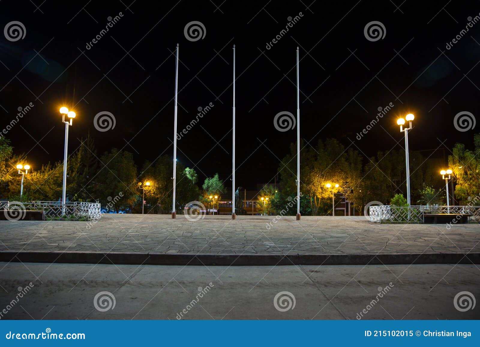 Image of a Plaza in Cusco Peru. Main Square in Peruvian Andes with ...