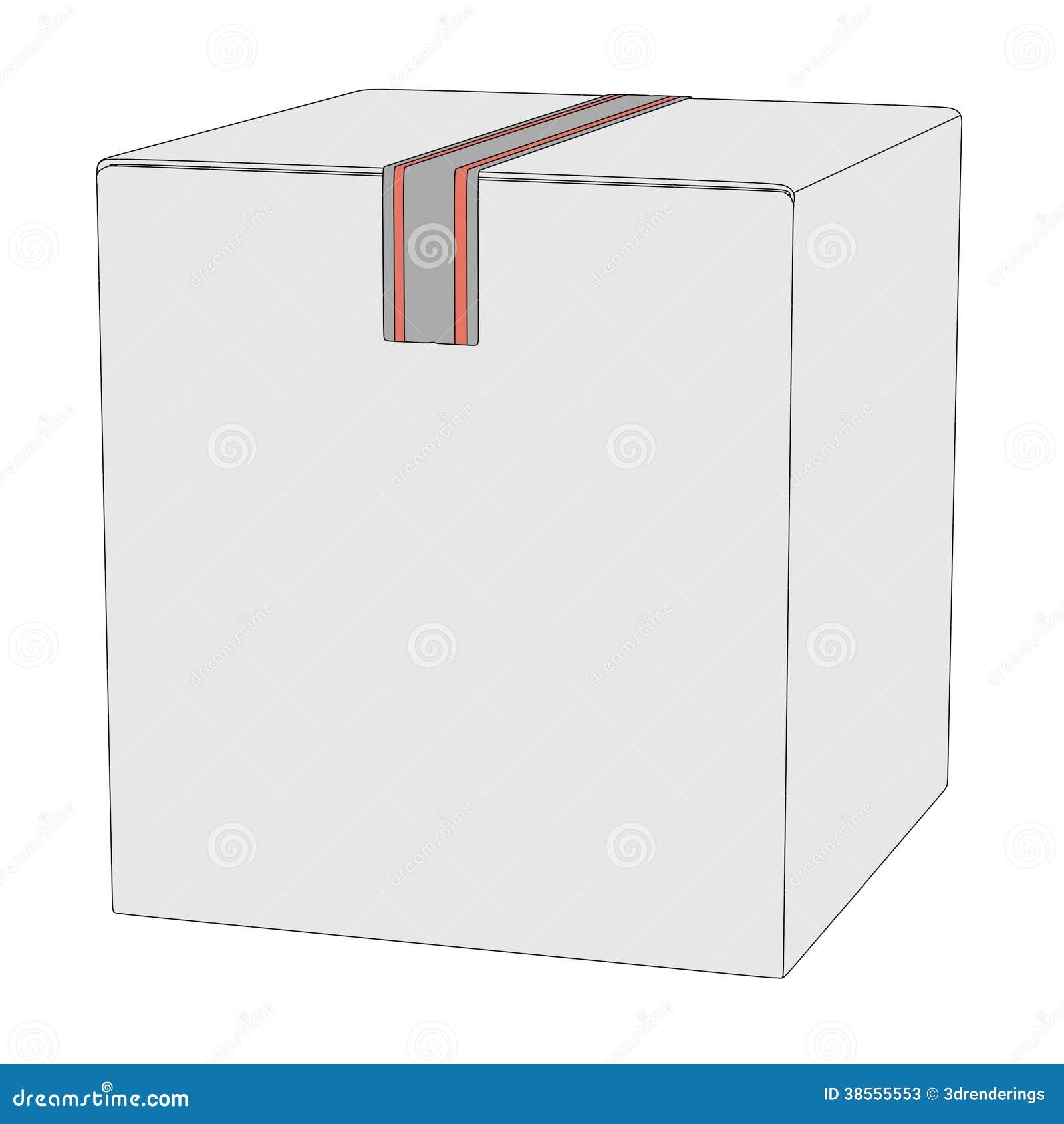 Image of post package stock illustration. Illustration of sketch - 38555553
