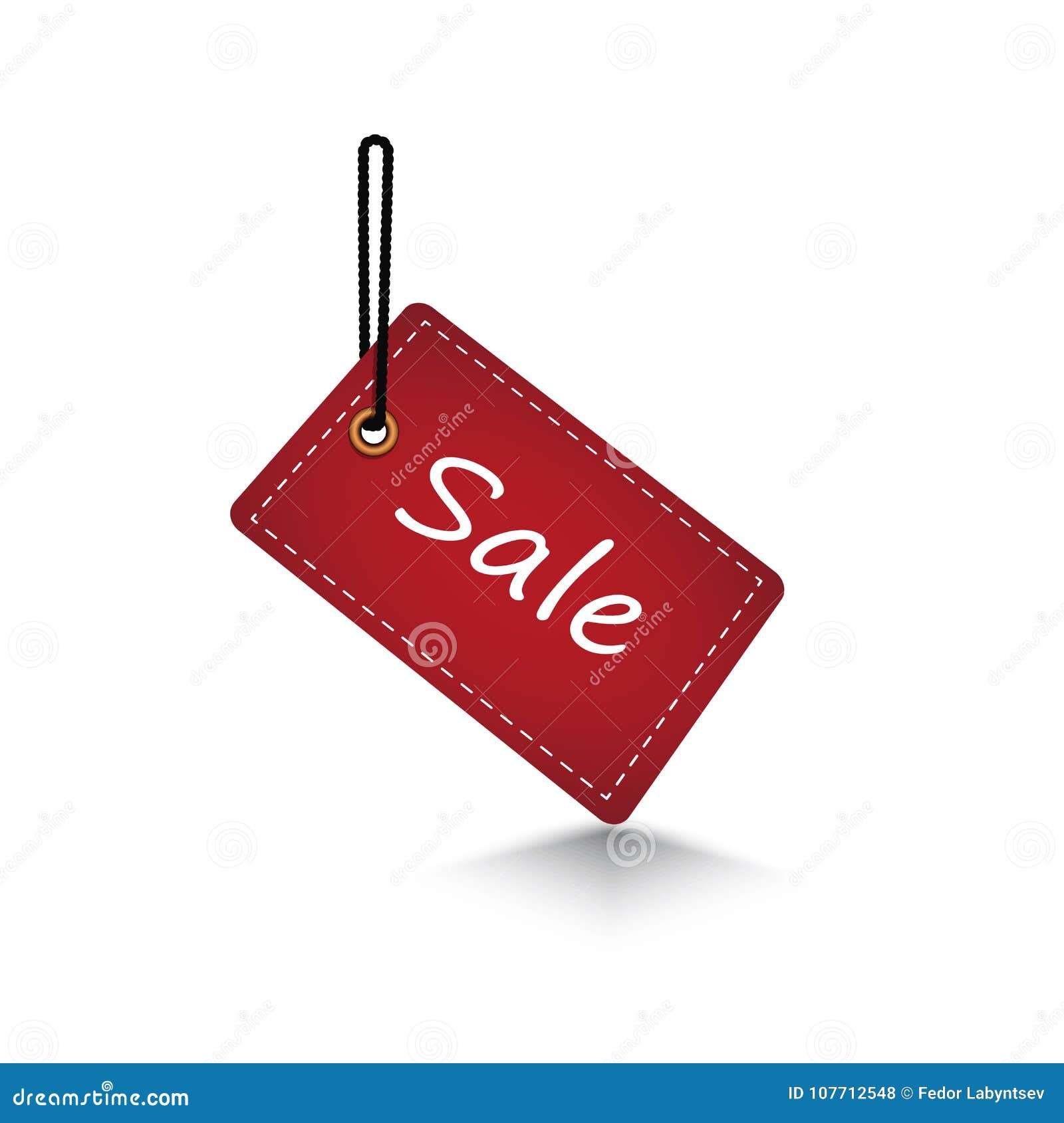 Sale Label on a White Background. Stock Illustration - Illustration of ...