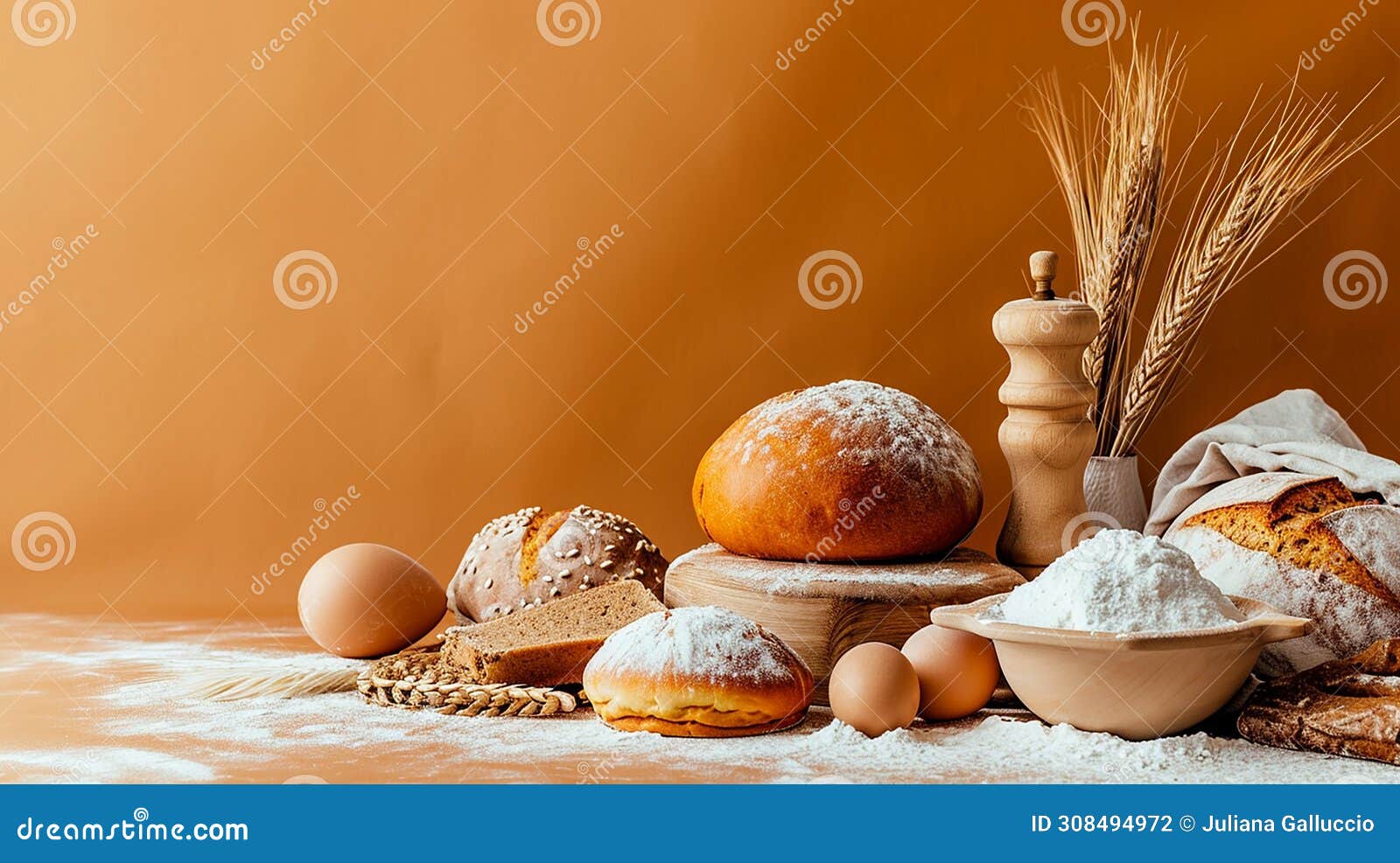 Commercial Studio Bakery Items Shoot Stock Illustration - Illustration ...